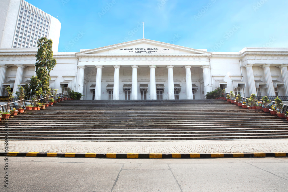 Asiatic Society of Mumbai Town Hall Stock Photo | Adobe Stock