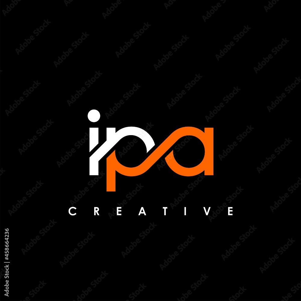 Vetor de IPA Letter Initial Logo Design Template Vector Illustration do ...