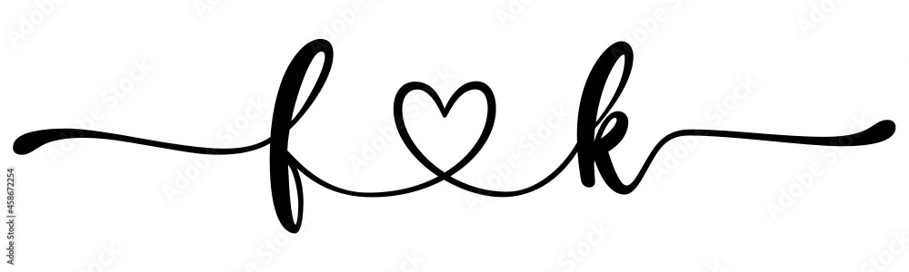 fk, kf, letters with heart Monogram, monogram wedding logo. Love icon ...