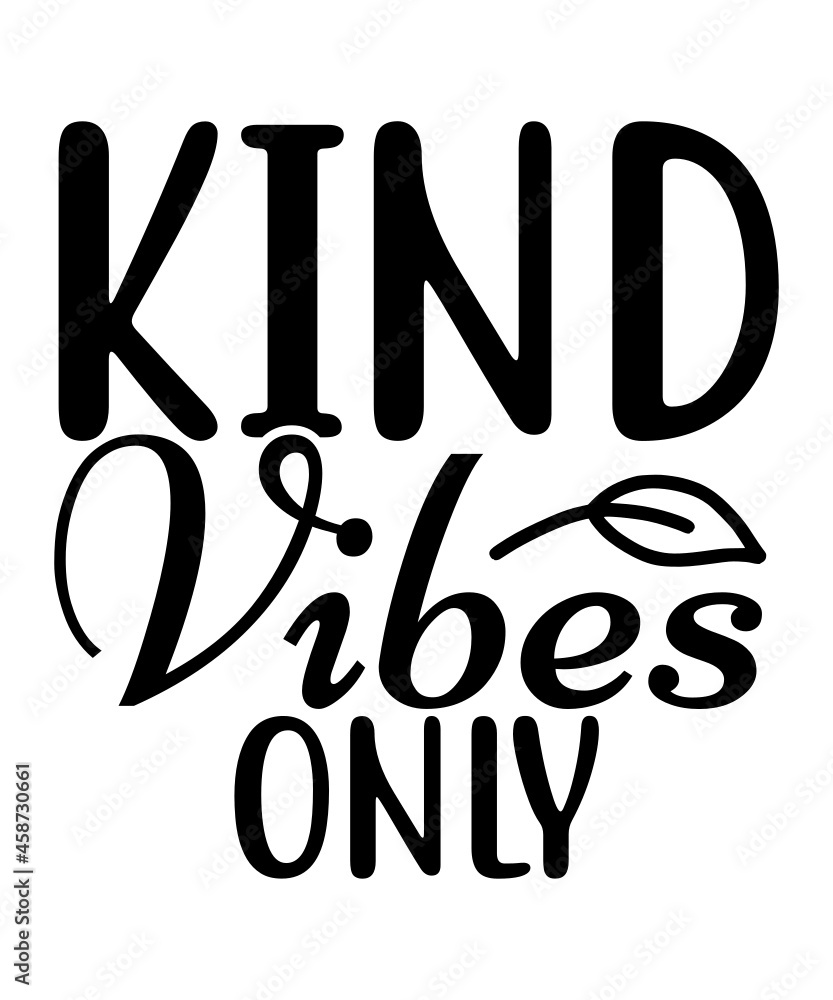 Kindness SVG Design, be kind svg, Silhouette, Cricut, Digital File, Big ...
