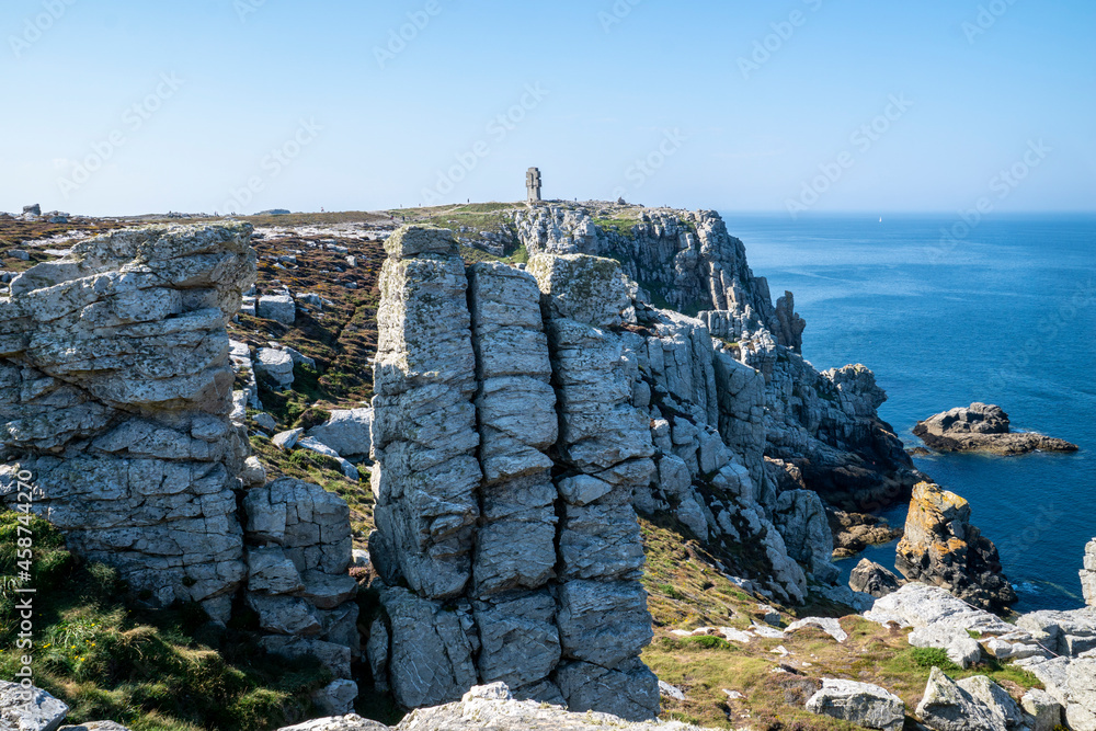 Foto de Pointe de Pen-Hir, Croix de Pen-Hir, Camaret-sur-Mer, Presqu ...