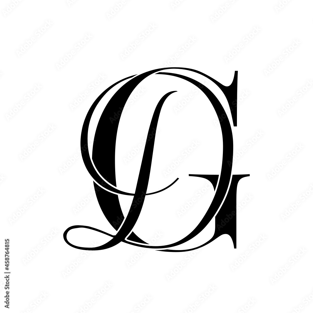 gd, dg, monogram logo. Calligraphic signature icon. Wedding Logo ... gd, dg, monogram logo. Calligraphic signature icon. Wedding Logo ...