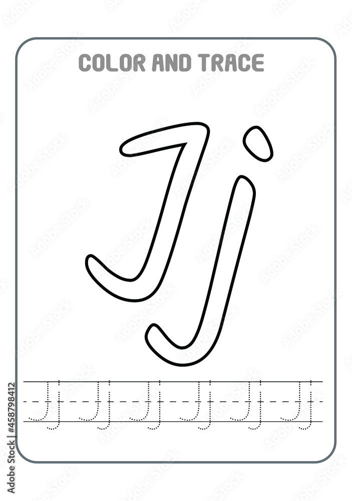 Alphabet Worksheets Preschool Activity Letters Coloring and Tracing ...