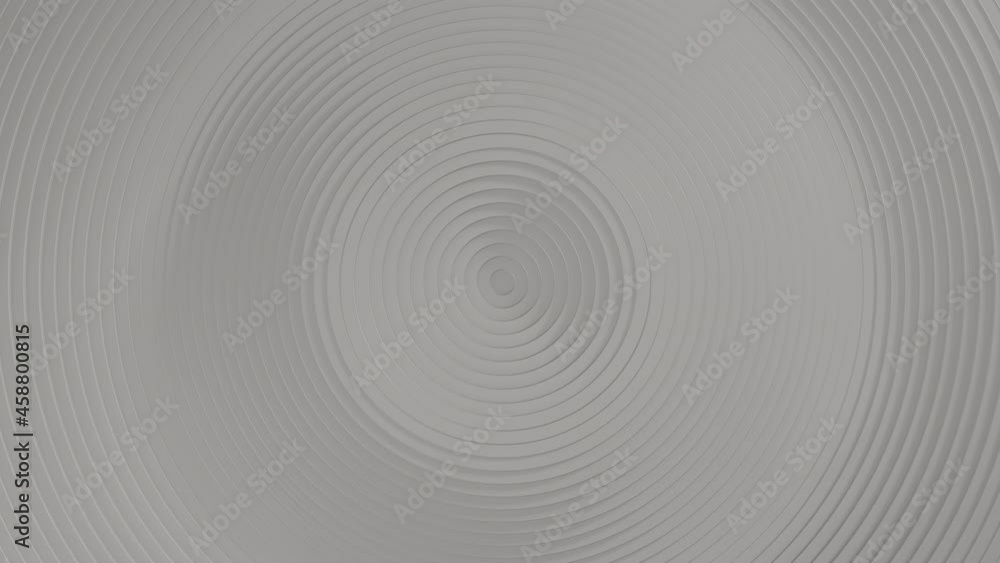 Abstract pattern of circles with an offset effect. Animation of white ...