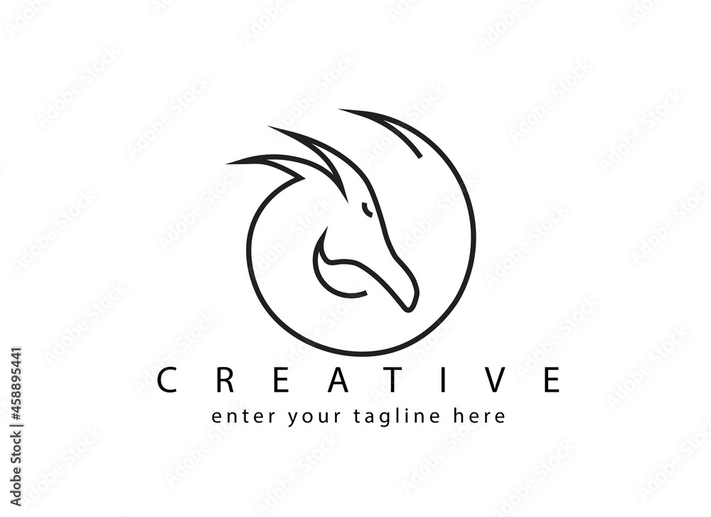 Chinese Dragon Logo Design