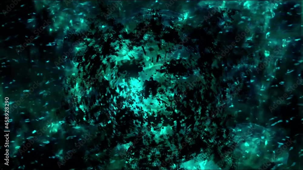 Scary ghost character face. Cruel skull face 2d animation. Horror ...