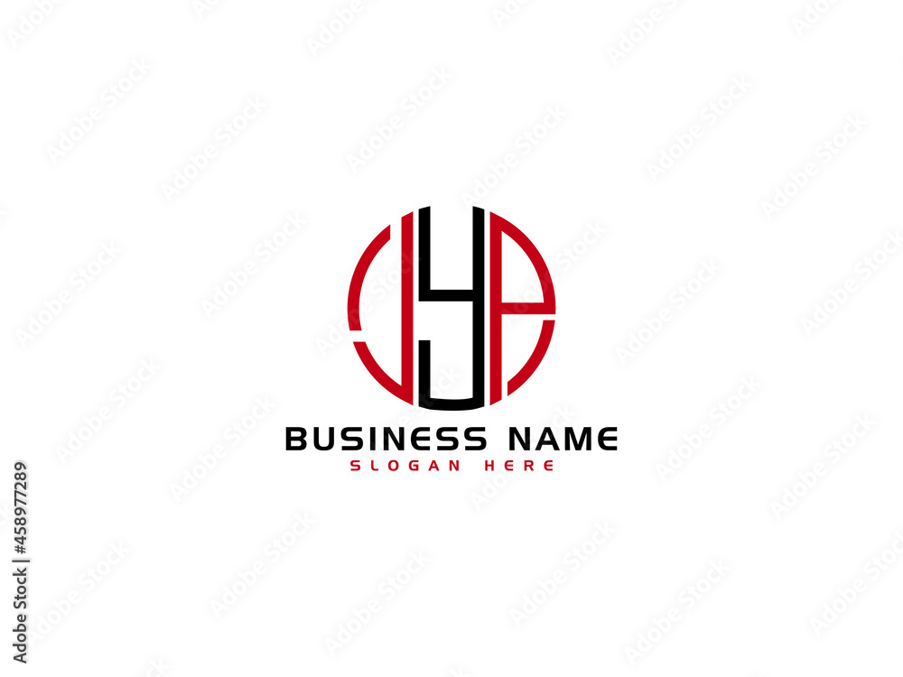 Initial JYP Logo Letter Template Vector For Business Stock Vector ...