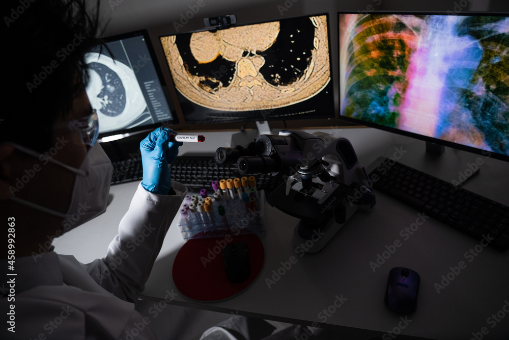 Blood tests for Covid-19 screening and X-ray or ct images of infected ...