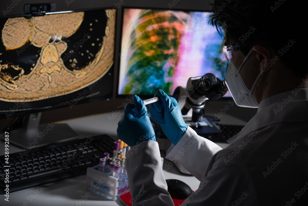 Blood tests for Covid-19 screening and X-ray or ct images of infected ...