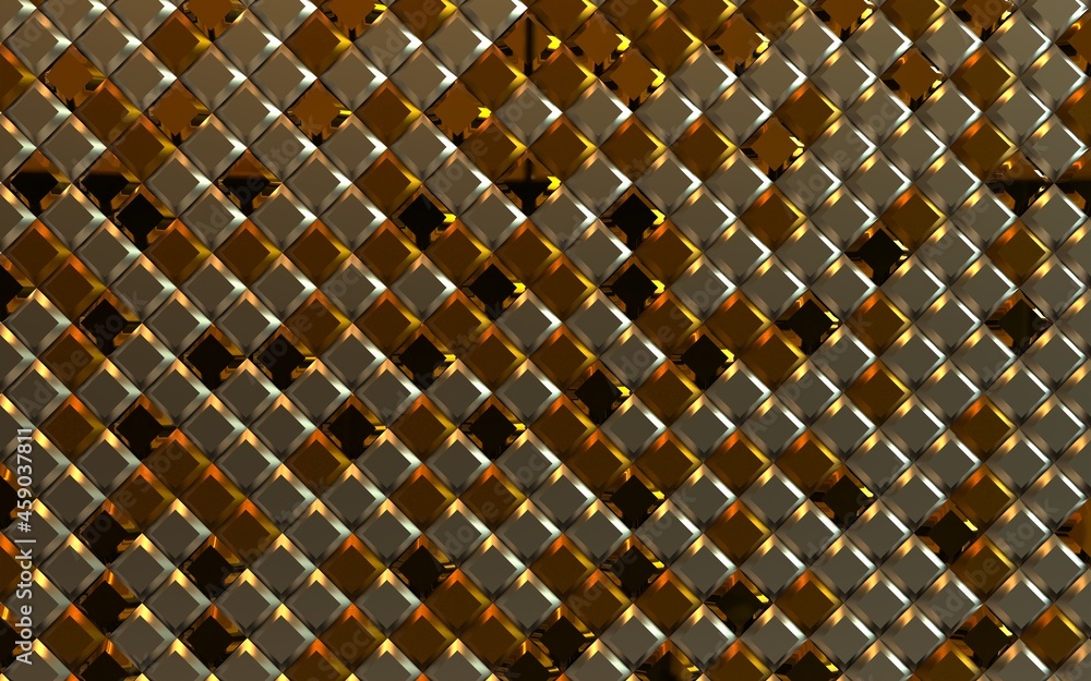 Seamless geometric pattern with realistic render template for ...