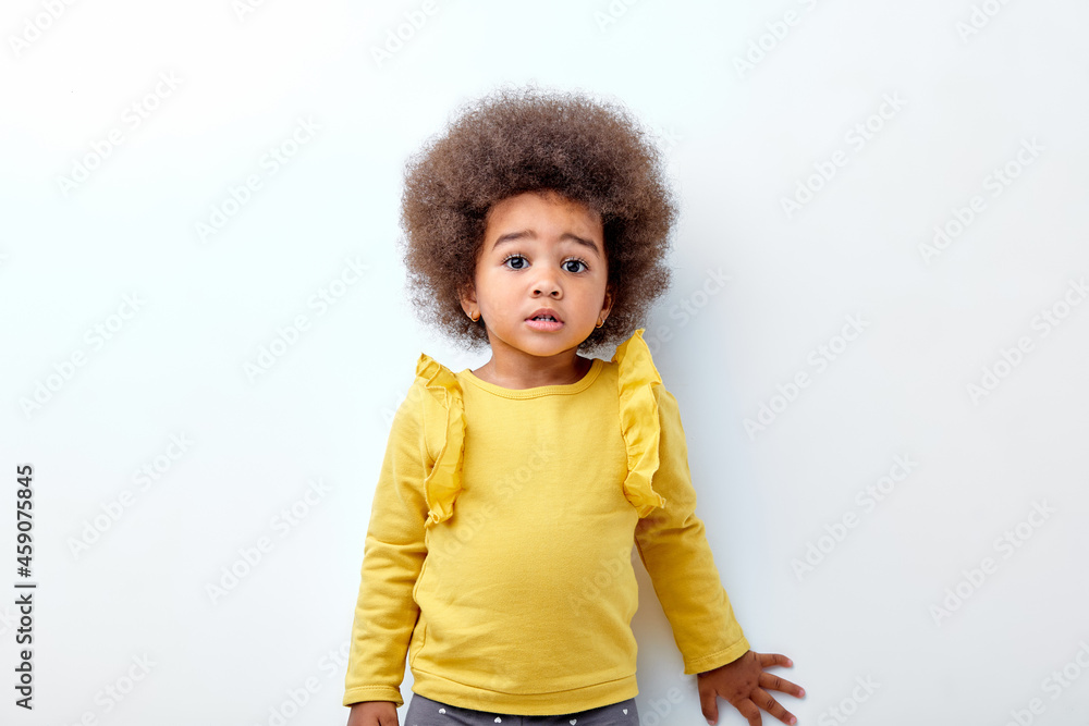Black Child Surprised