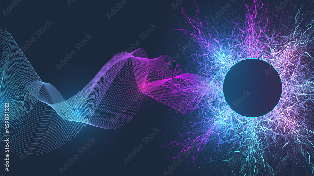 Scientific illustration genetic engineering and gene manipulation ...