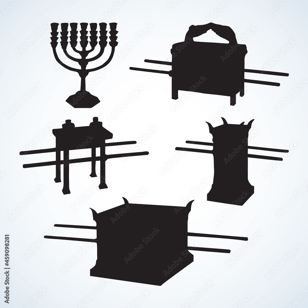 Table of showbread. Vector drawing Stock Vector | Adobe Stock