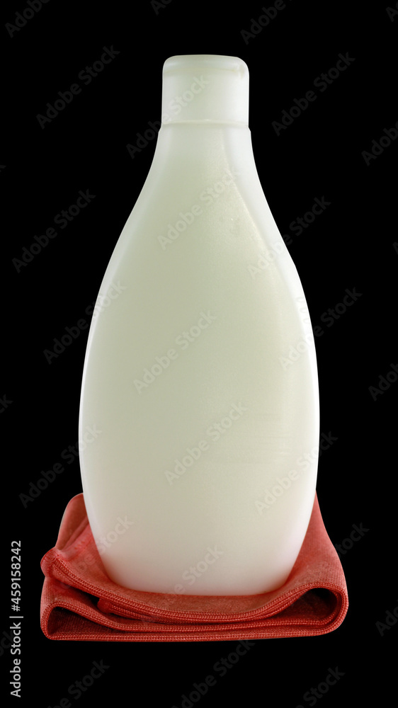 the isolated black background, capacity, subject. Detergents - the ...