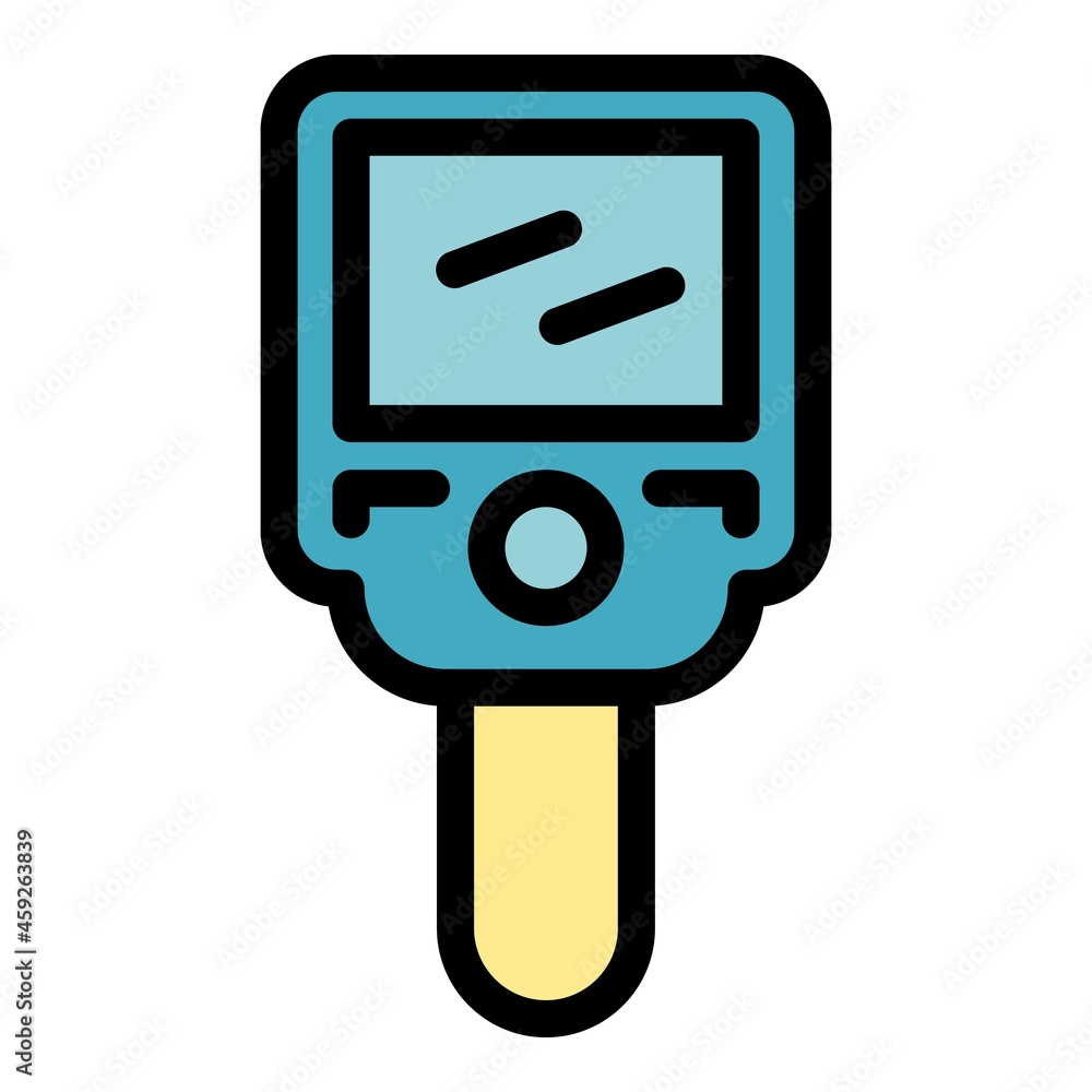 Electronic thermal imager icon. Outline electronic thermal imager ...