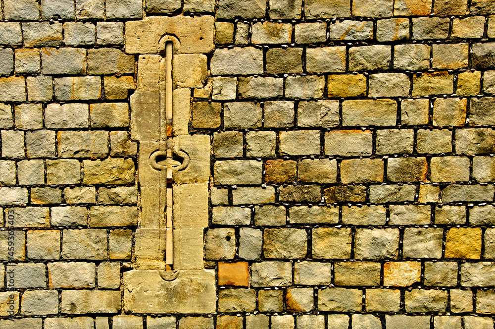 Arrow slits also know as arrow loops are thin vertical gaps in castle ...