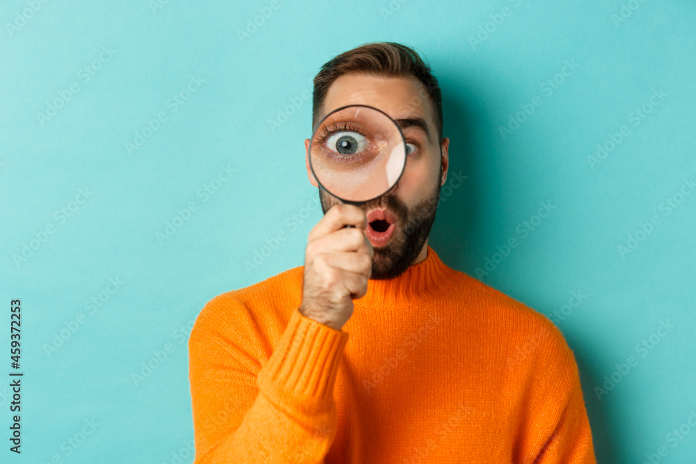 Man Searching For Something