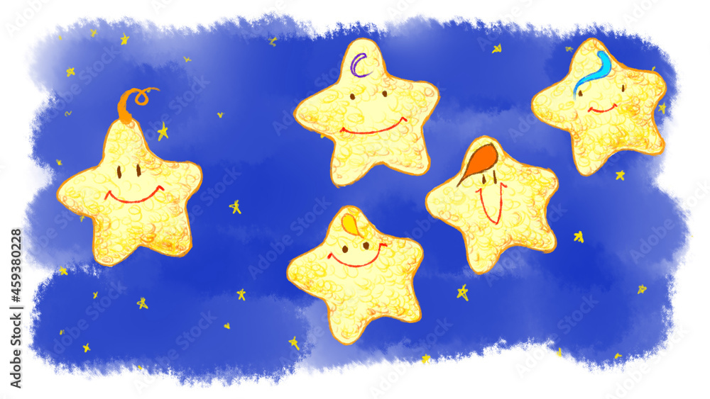 Baby Sleeping on the Moon Twinkle Twinkle Little Star Bedtime Story ...