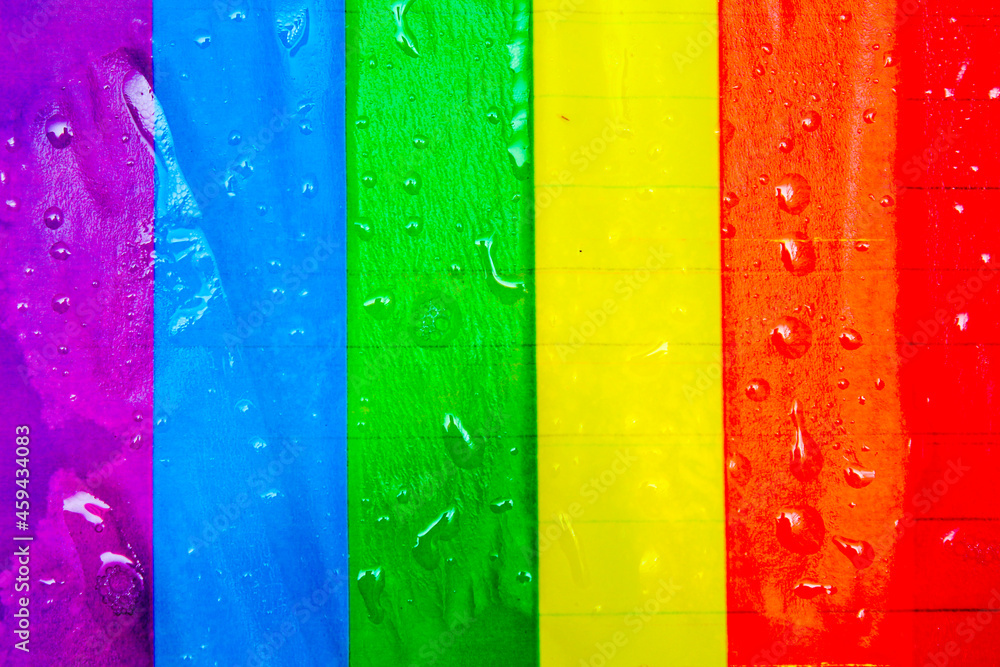 abstract LGBT flag as a symbol of equality and unity Stock Photo ...