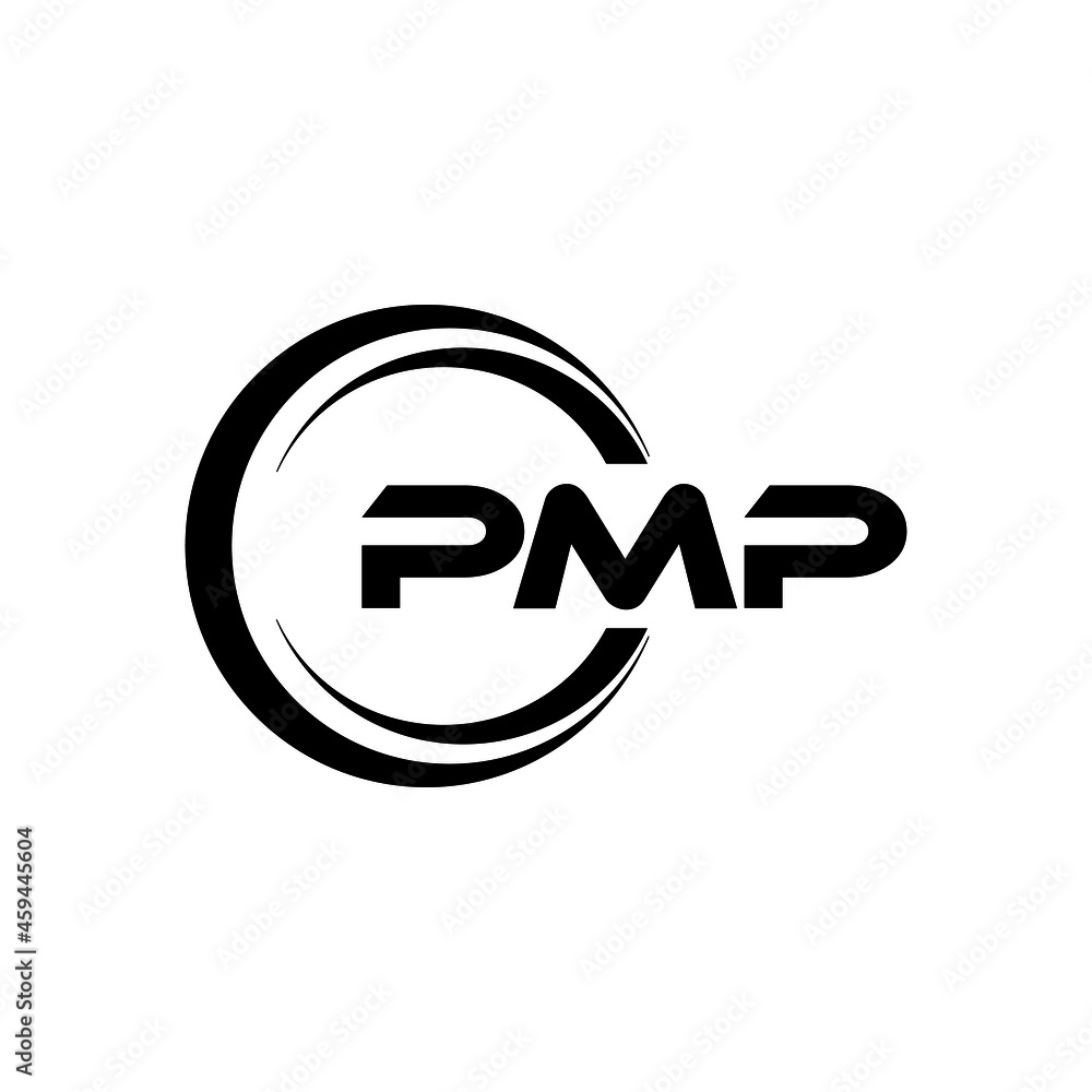 PMP Letter Logo Design With White Background In Illustrator Vector pmp-letter-logo-design-with-white-background-in-illustrator-vector