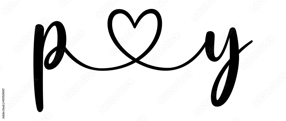 py, yp, letters with heart Monogram, monogram wedding logo. Love icon ...