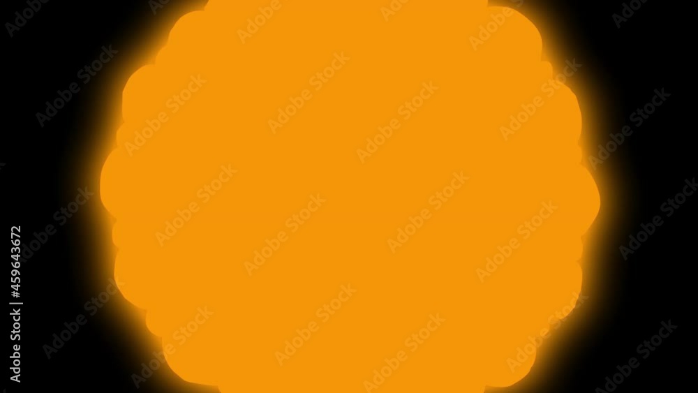 Vidéo Stock 2D FX SMOKE Element motion graphic feature hand-drawn ...