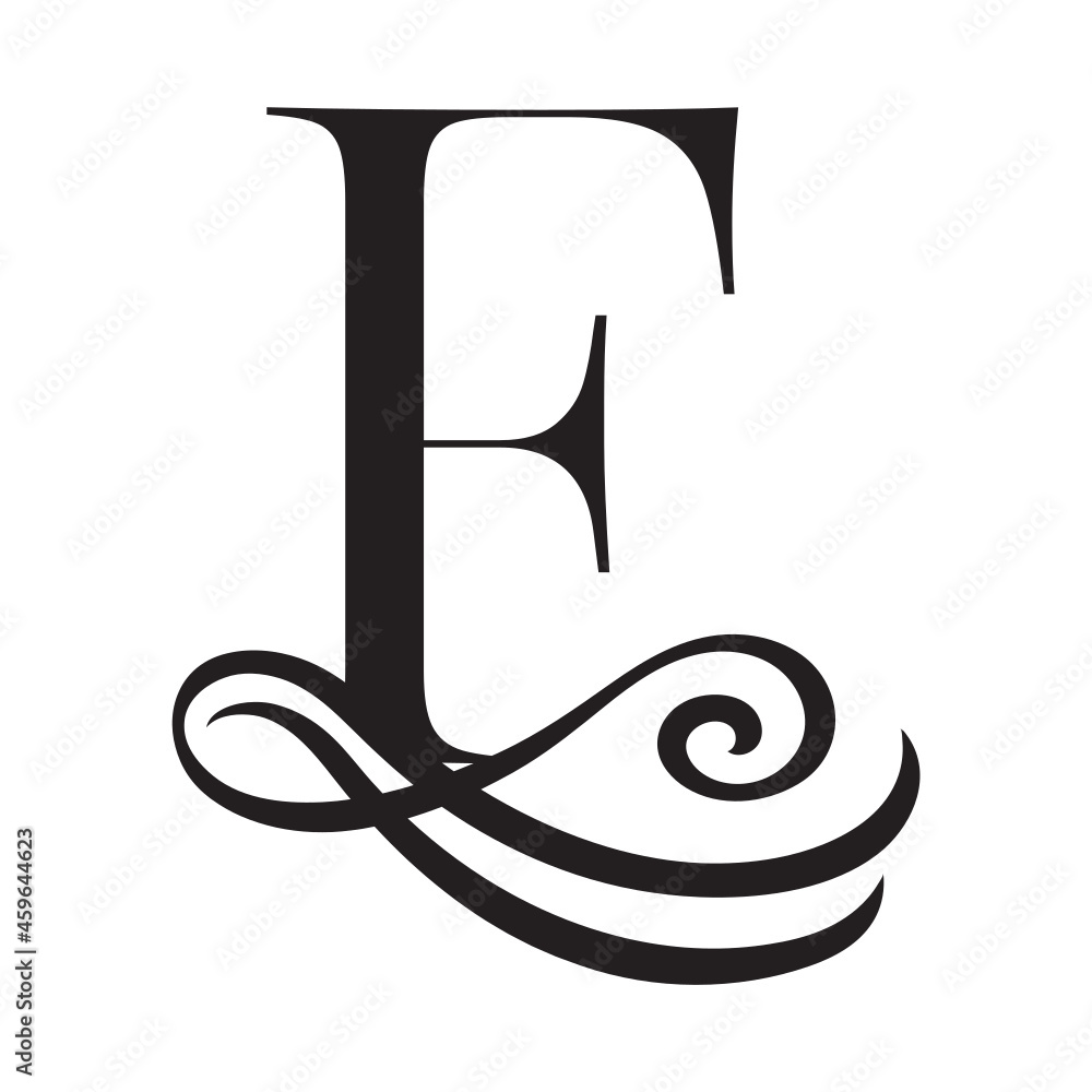 F, Capital letters in the style of Arabic script. Templates for ...