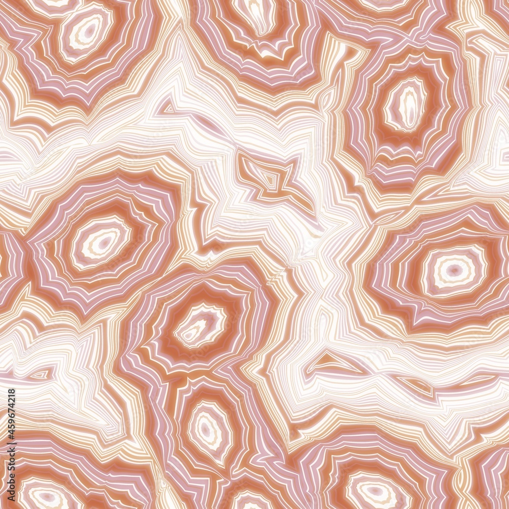Seamless banded agate geode marble rock surface pattern design for ...