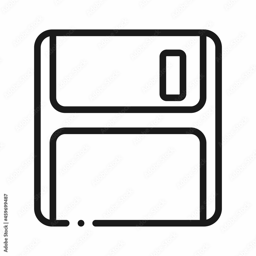 Diskette icon. High quality and very suitable for your web design, UI, mobile app design, etc ...