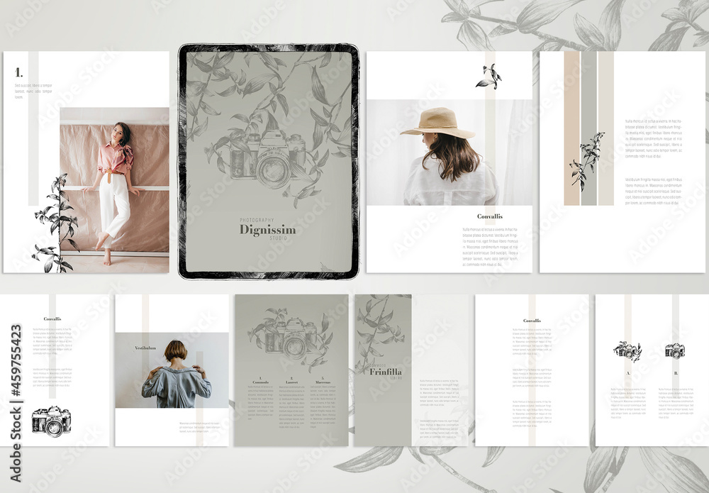 Presentation with Photo theme Stock Template | Adobe Stock