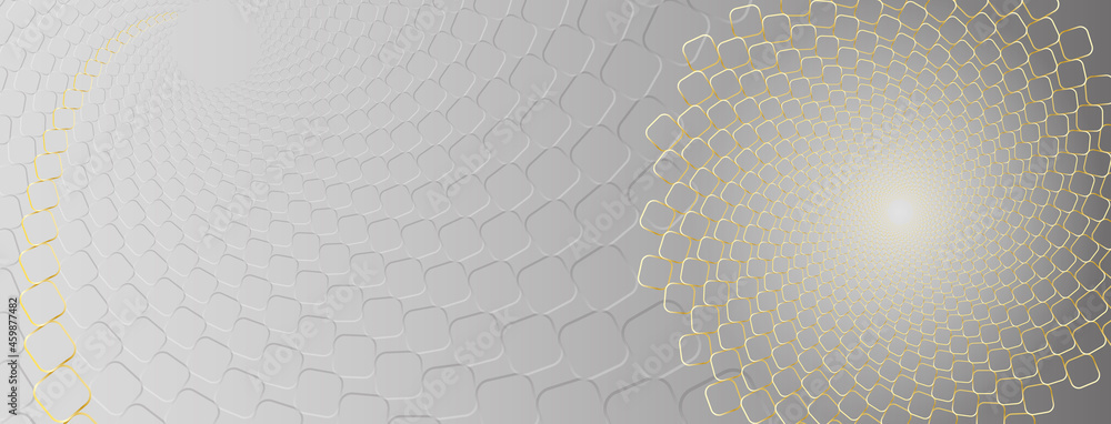 Minimal abstract grey and gold background template for care, technology ...