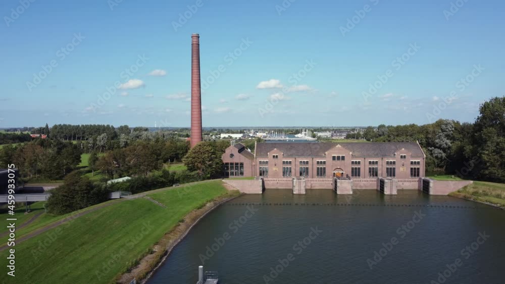 The Woudagemaal is the largest steam pumping station ever built in the ...