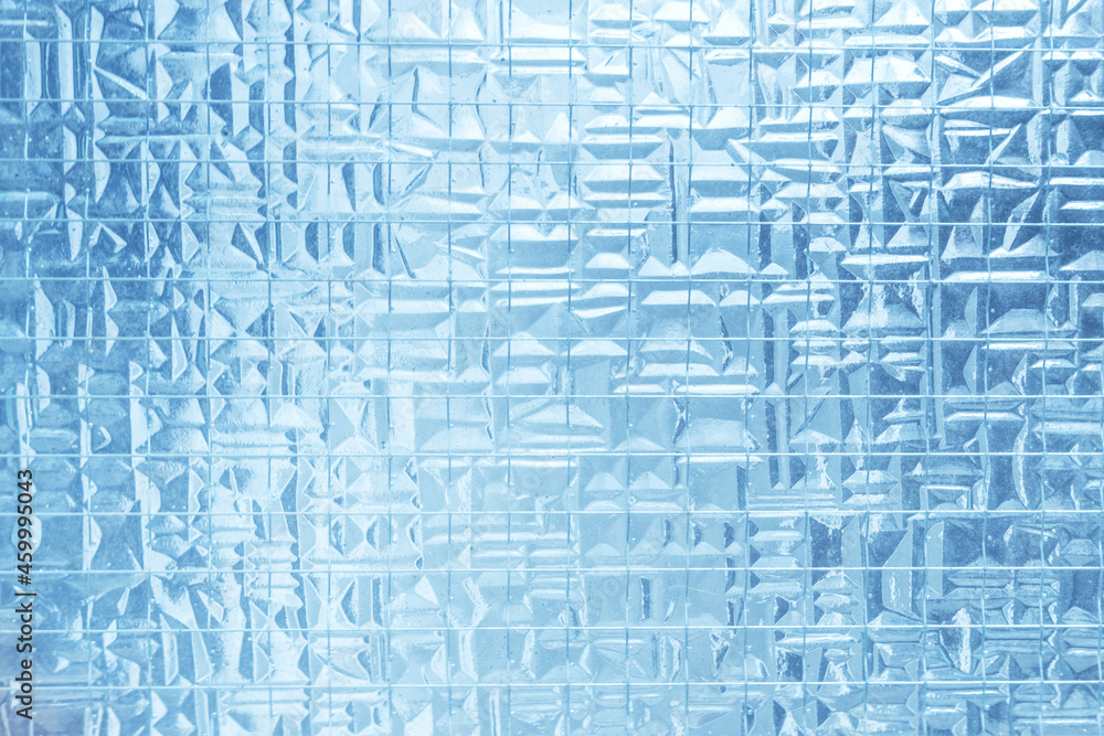 Blue Stained Glass Texture