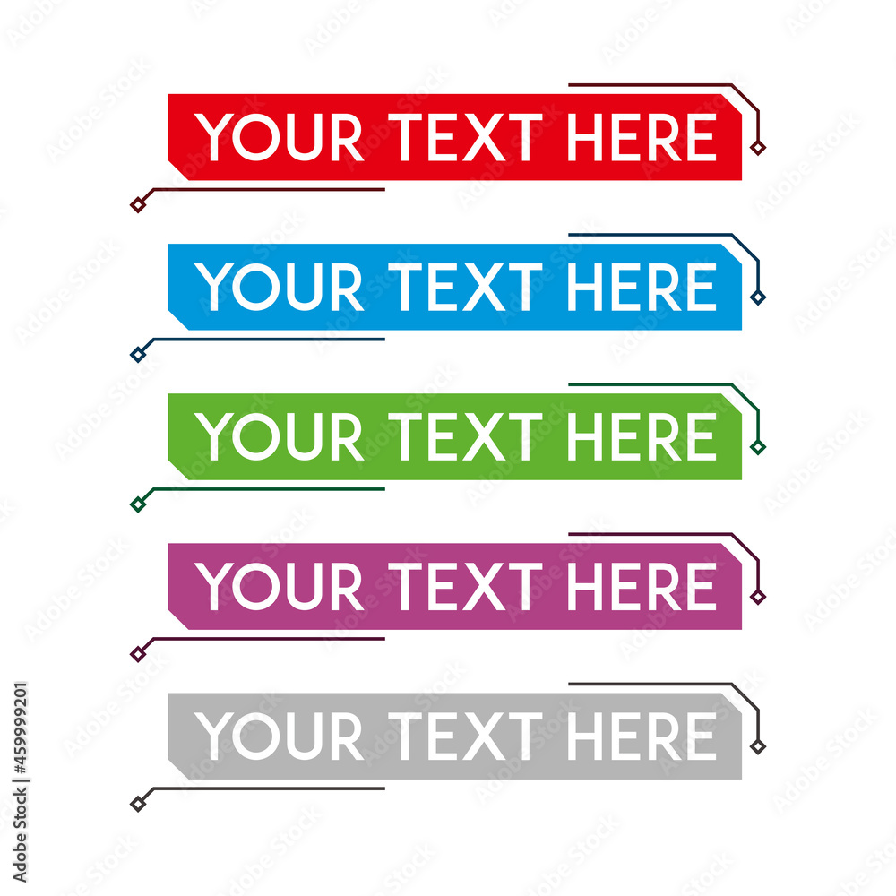 banner set, text box, title box, speech text, speech title, frame text ...