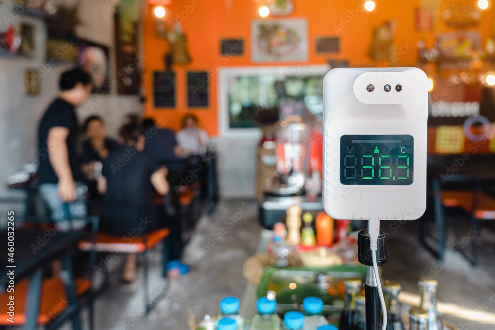 Digital automatic body measuring temperature machine for measuring body ...