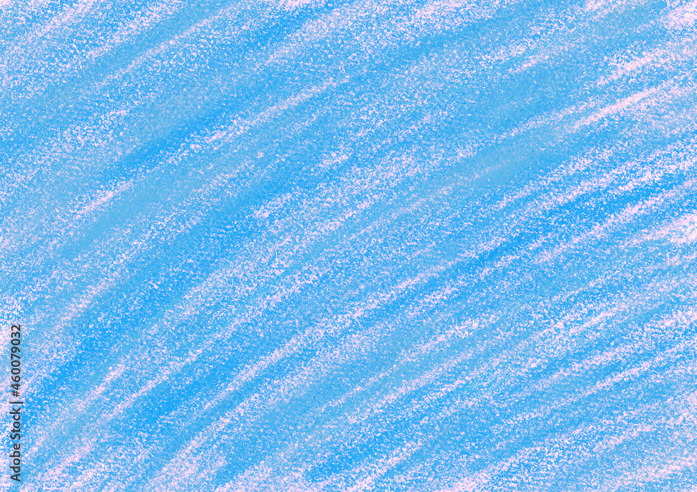 Crayon scribble drawing blue texture background, illustration Stock ...