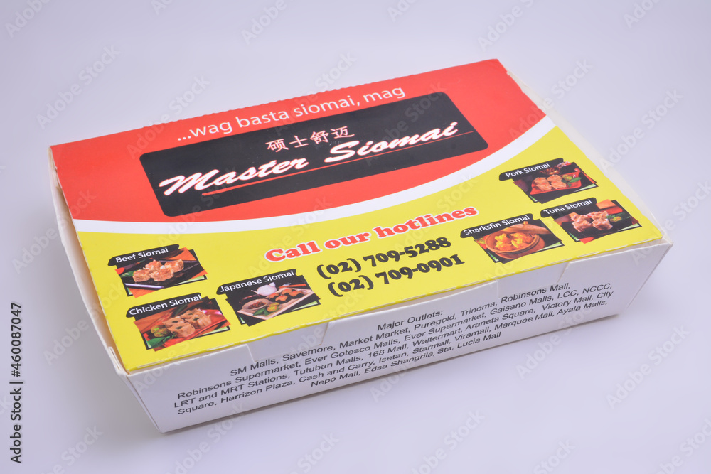 Master siomai box in Manila, Philippines Stock Photo | Adobe Stock