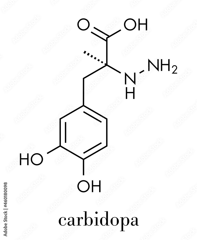 Carbidopa Parkinson's Disease drug. Prevents peripheral breakdown of ...