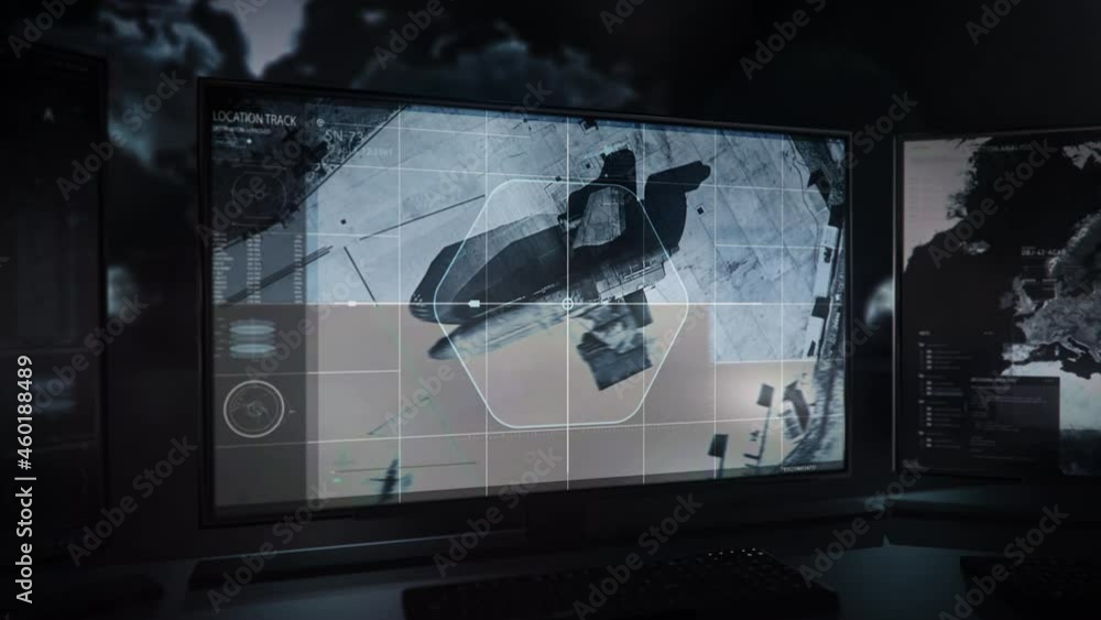 Advanced Military Satellite Network Tracking Location Shows Broken ...