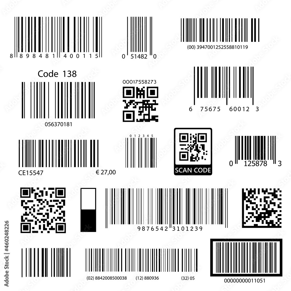 Barcodes Supermarket Scan Code Bars And Qr Codes Industrial Barcode Barcodes Supermarket Scan Code Bars And Qr Codes Industrial Barcode