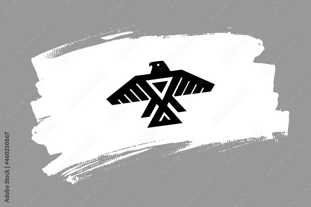 Flag of the Anishinabe people, USA and Canada. The Anishinabe banner ...