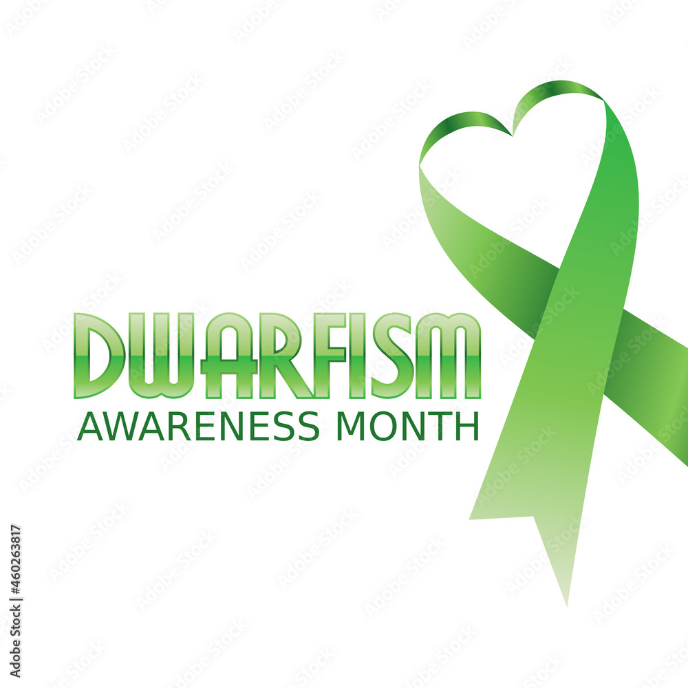 vector graphic of dwarfism awareness month good for dwarfism awareness ...