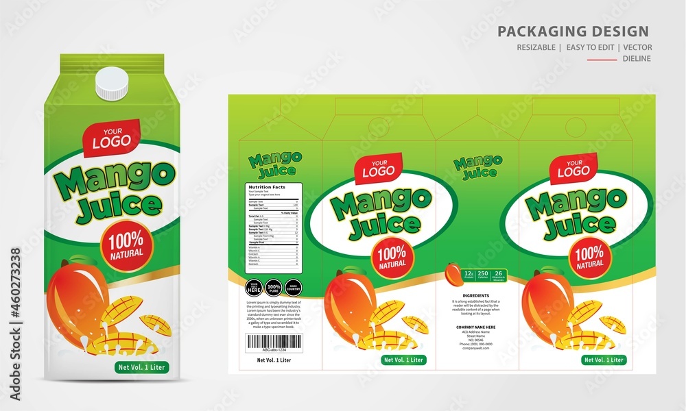 Packaging design, Pouch, bag & label template design, mock up design ...