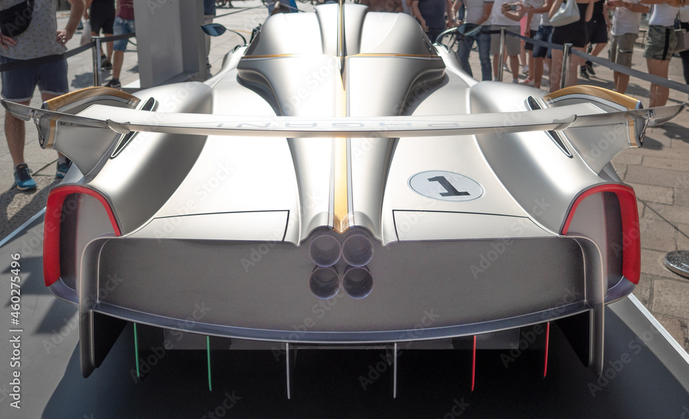 Pagani Huayra R, the racing car with an 800hp V12 engine Stock Photo ...