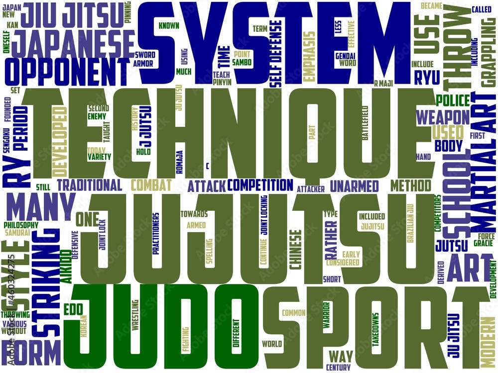 jujutsu typography, wordart, wordcloud, jujutsu,illustration,background ...