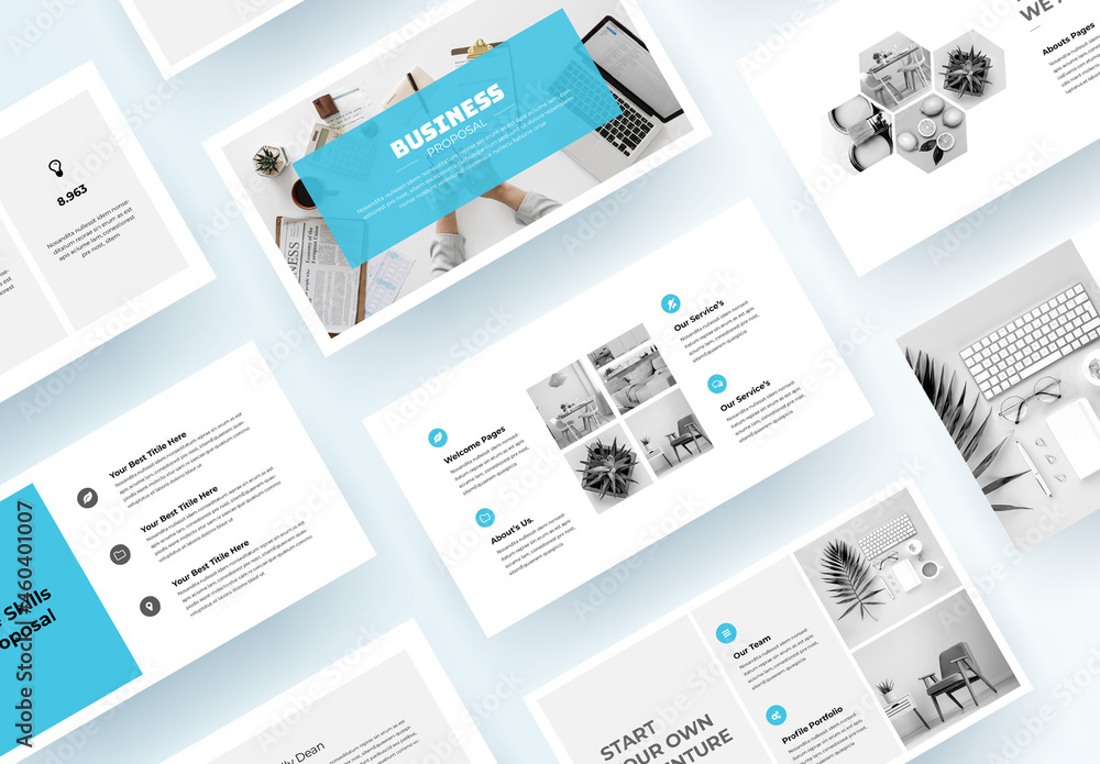 Creative Presentation Stock Template | Adobe Stock