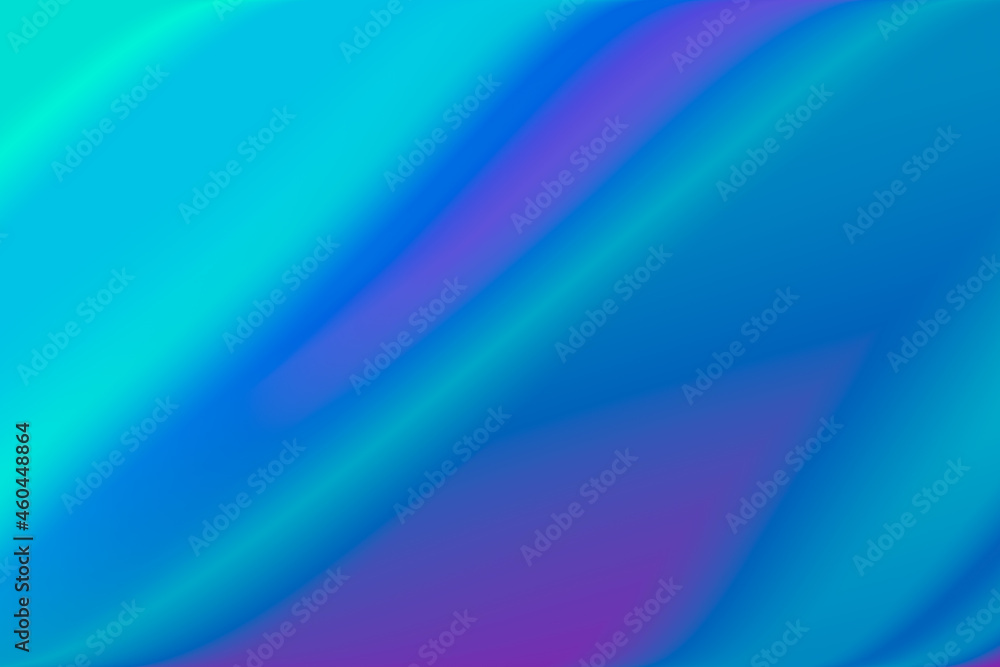 Abstract blue and purple flow gradient background. Colorful wave ...