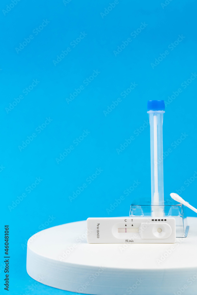 Express antigen test for coronavirus covid 19 self-check at home ...