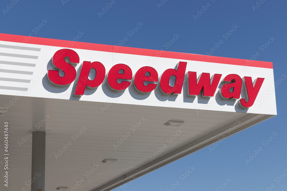 Speedway gas and fuel logo. Speedway is the official fuel of the NTT ...