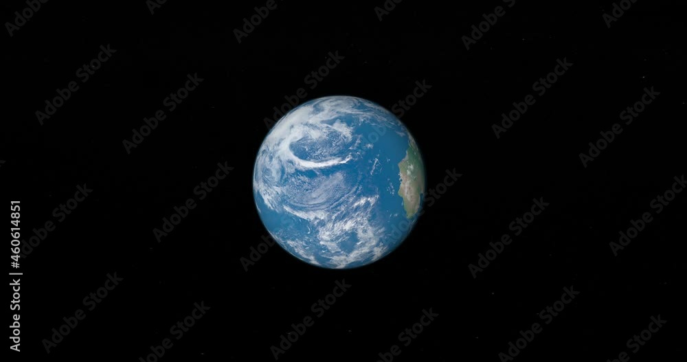 Vaalbara Supercontinent in planet earth rotating. Loop Stock 비디오 ...